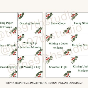 Christmas Catchphrase 54 Original Christmas Games Printable Cards ...