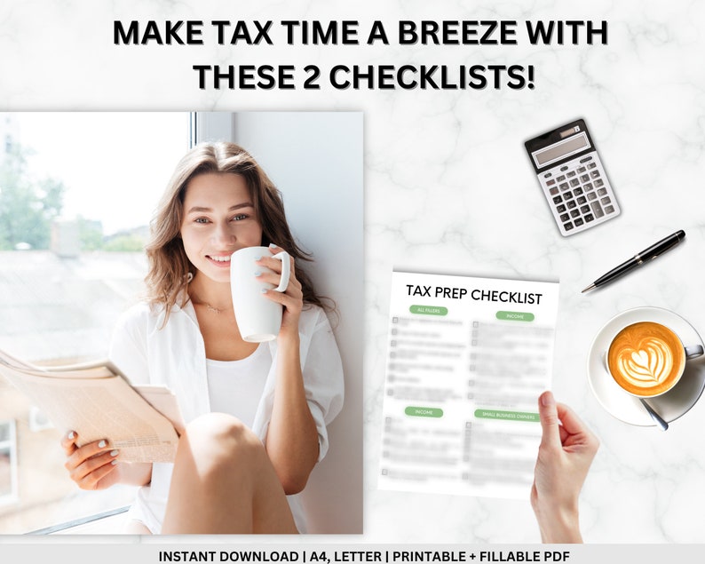 Tax Prep Checklist Tracker Printable Tax Prep Tax Checklist - Etsy Tax Prep Checklist Tracker Printable Tax Prep Tax Checklist - Etsy