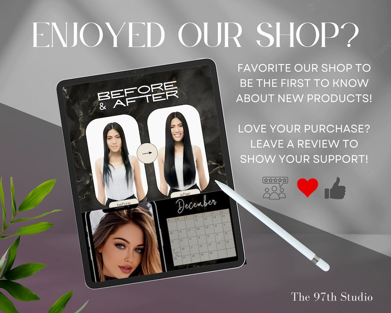 100 Instagram Template Posts for Hair Extension Business, Hair ...