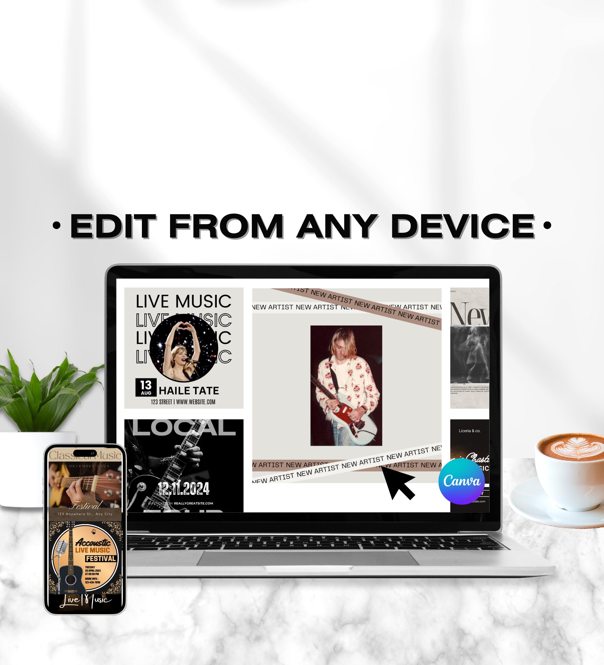 Musician Instagram Posts | Musician Digital Marketing | Musician Social ...