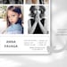 KIDS COMP CARD Template,modeling Photo Card,zed Card for Kid Models,z ...