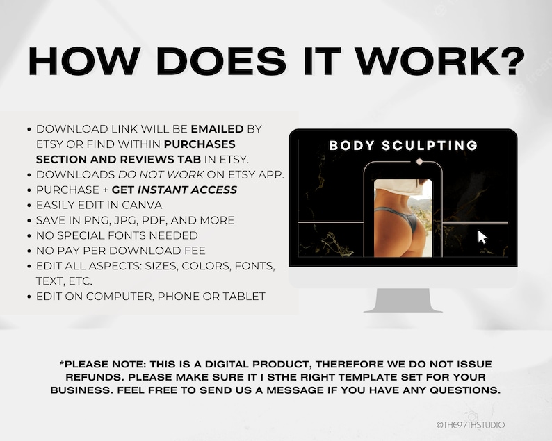 150 Body Sculpting Instagram Templates I Body Contouring Instagram I ...