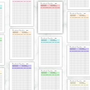 PRINTABLE Checkbook Register | Finance Tracker | Check Register ...