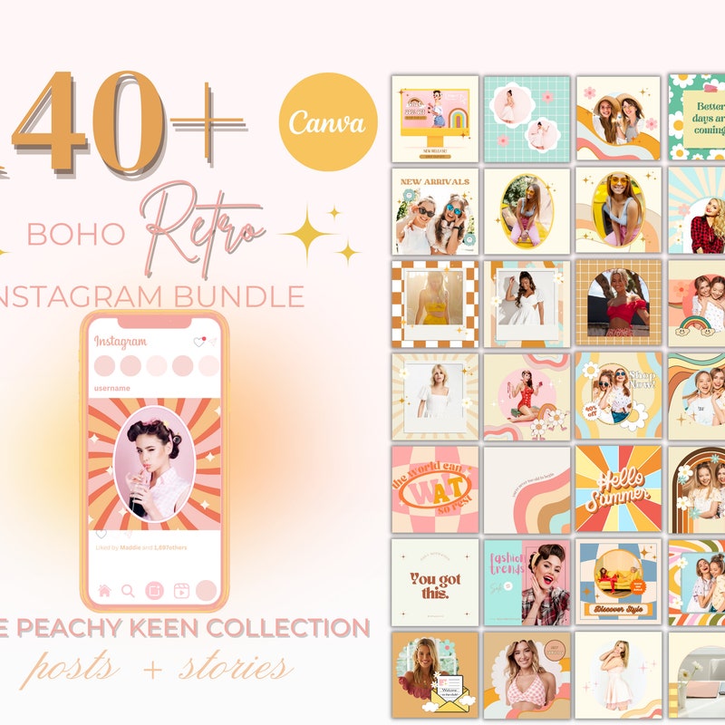 Retro Instagram - Etsy