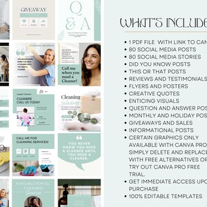 Cleaning Business Instagram, Professional Cleaner Marketing, Cleaning ...