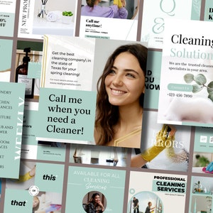 Cleaning Business Instagram, Professional Cleaner Marketing, Cleaning ...