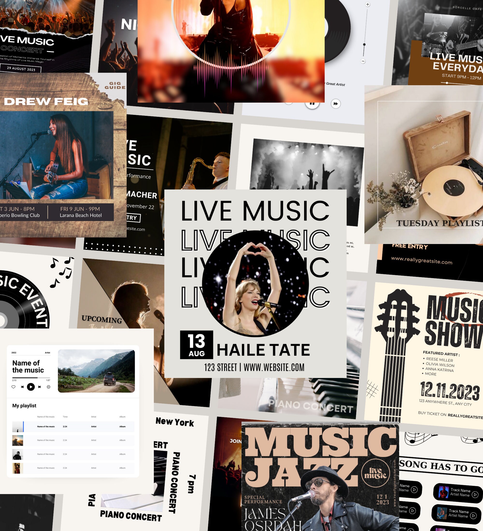 Musician Instagram Posts | Musician Digital Marketing | Musician Social ...