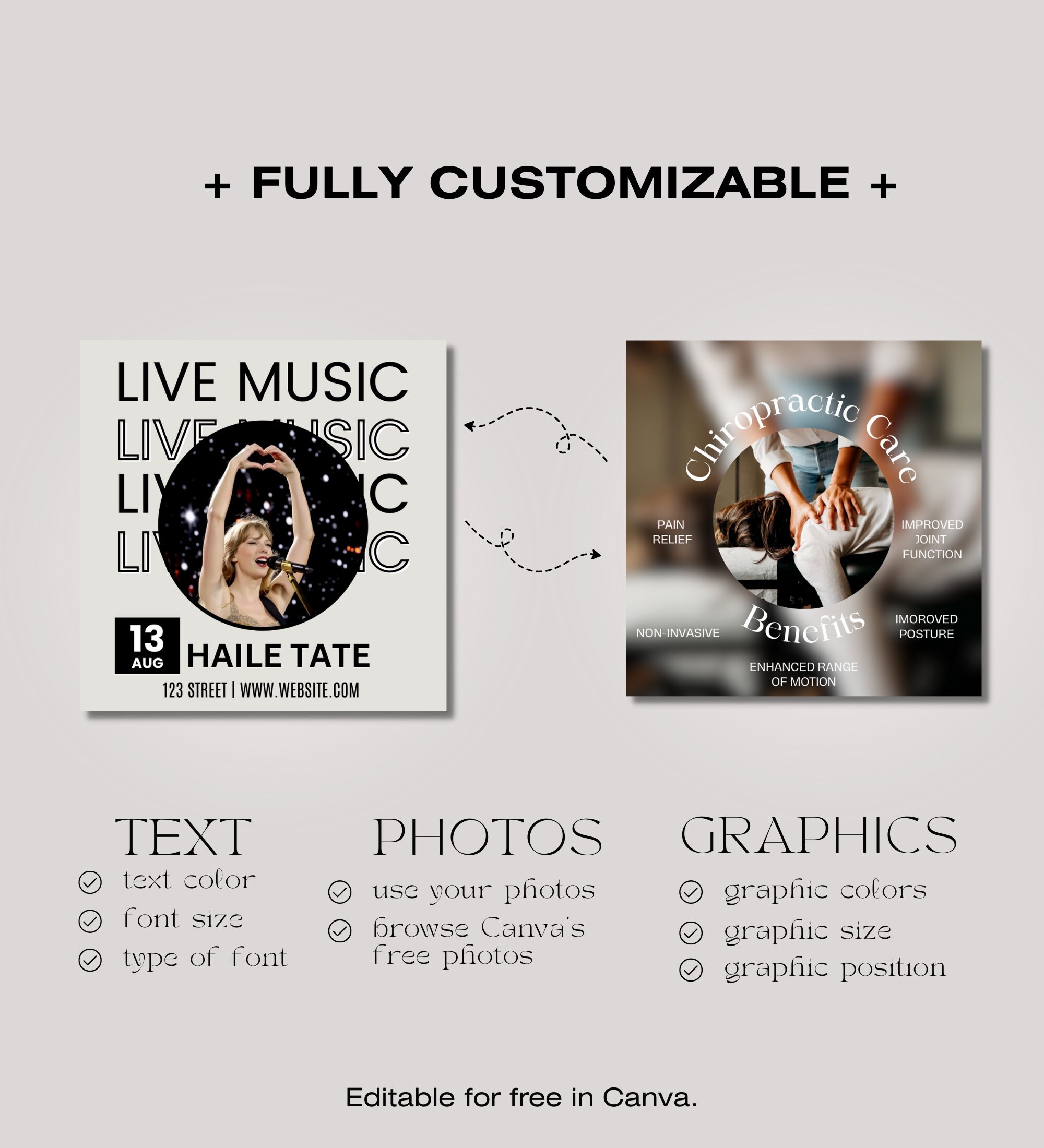 Musician Instagram Posts | Musician Digital Marketing | Musician Social ...