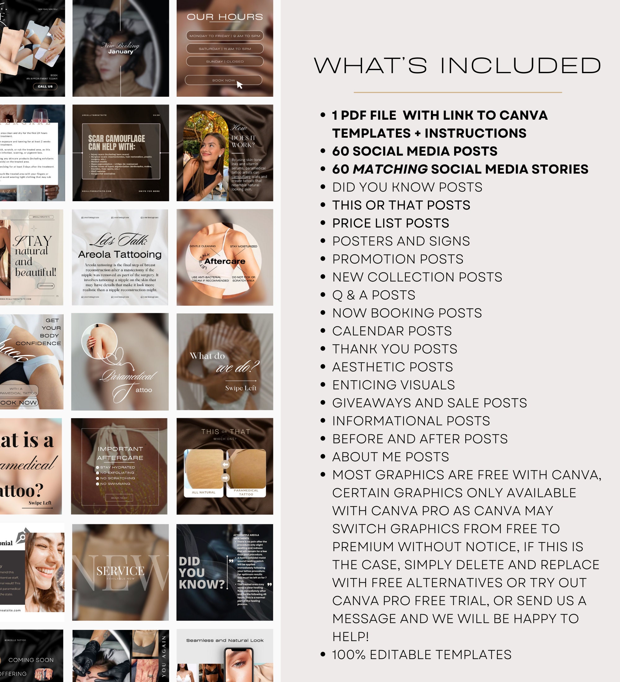 Paramedical Tattoo Instagram Posts Medical Tattoo Medspa Instagram ...