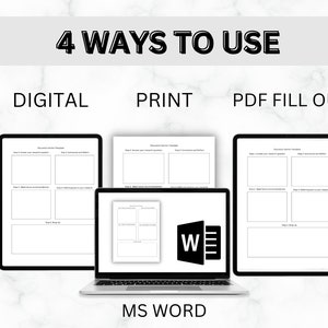 The Dissertation Planner Printable and Template | Dissertation Thesis ...