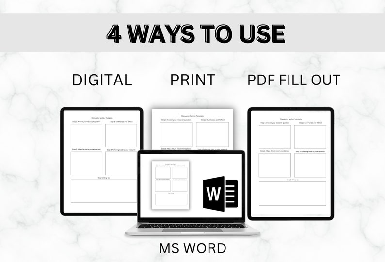 The Dissertation Planner Printable and Template | Dissertation Thesis ...