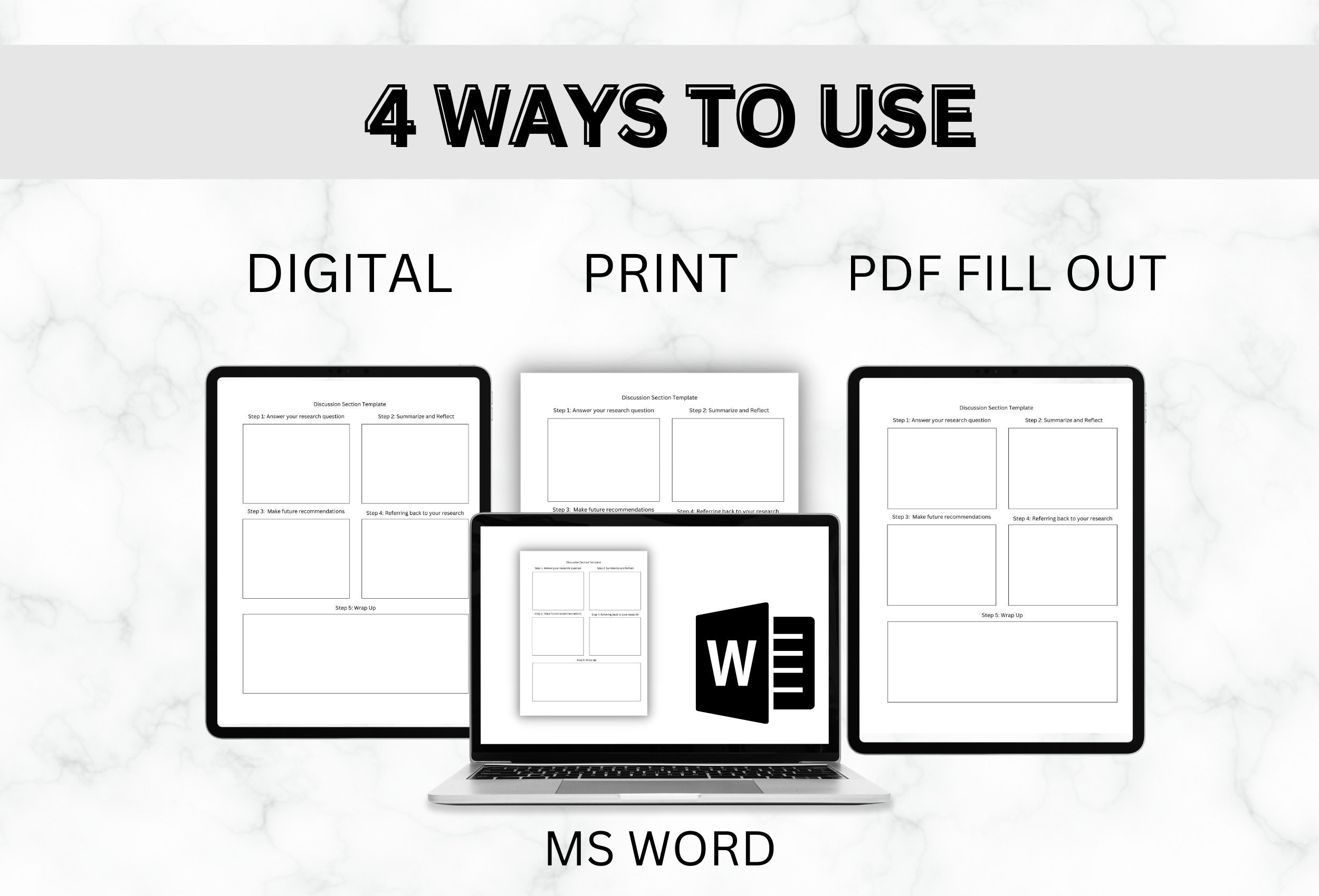 The Dissertation Planner Printable and Template | Dissertation Thesis ...