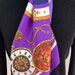 Vintage Scarf Purple Multicolour Headscarf Retro Regalia Theme ...