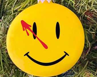 Smiley Face Christmas Tree Ornaments - Etsy