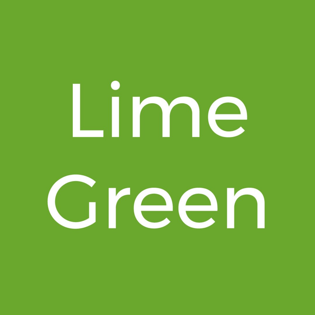Lime Tree Green ORACAL 651 Single Sheets or Rolls - Etsy