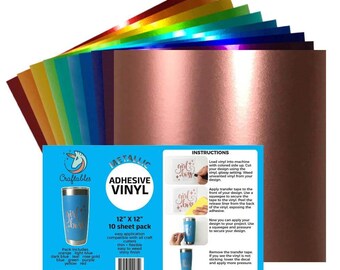 Permanent Vinyl Sheets | Etsy