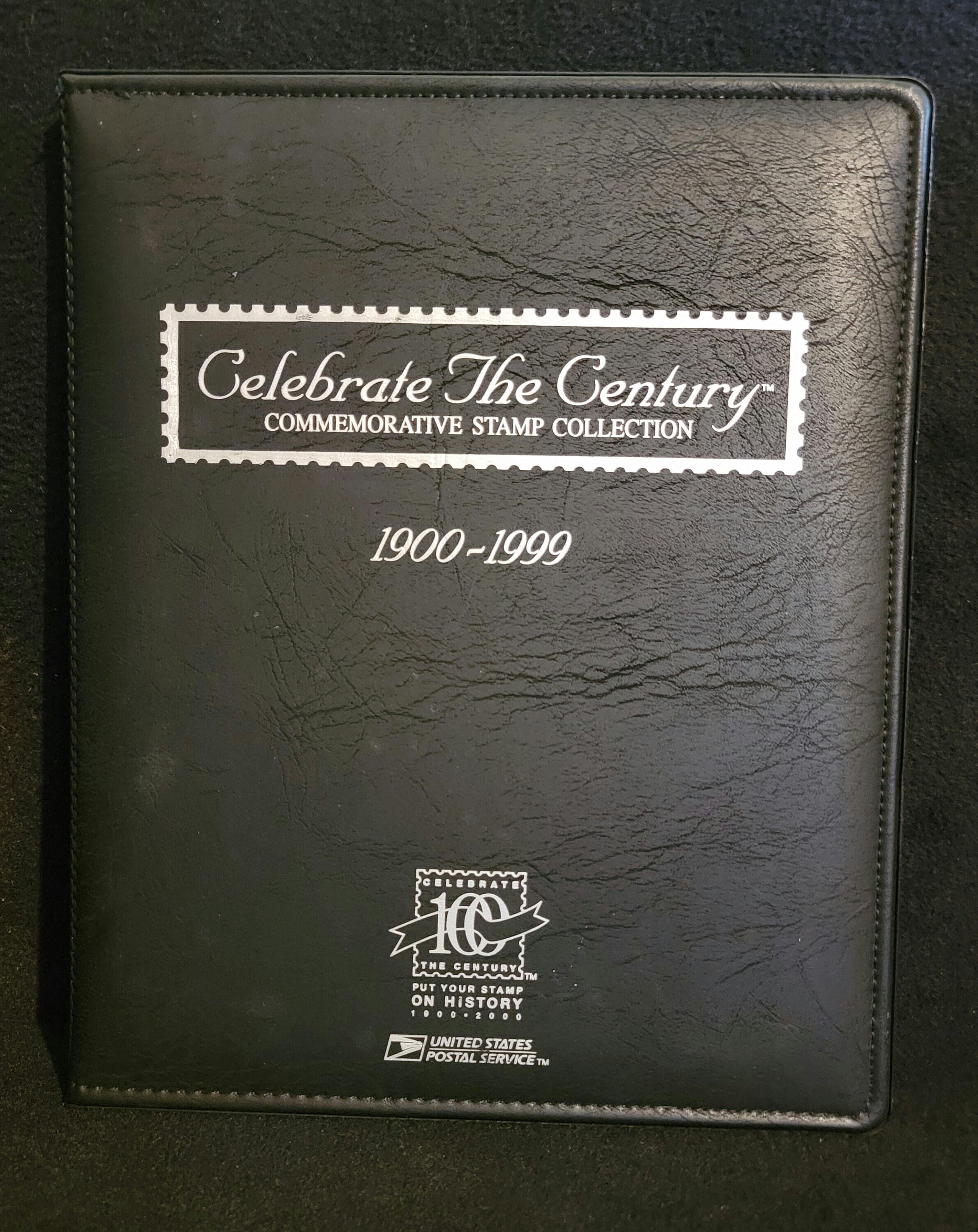 Commemorative 1900 - 1999 Stamp Collection With Display Book ~ Vintage ...