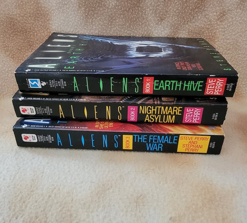 Aliens Earth Hive Nightmare Asylum the Female War Steve Perry Novels ...