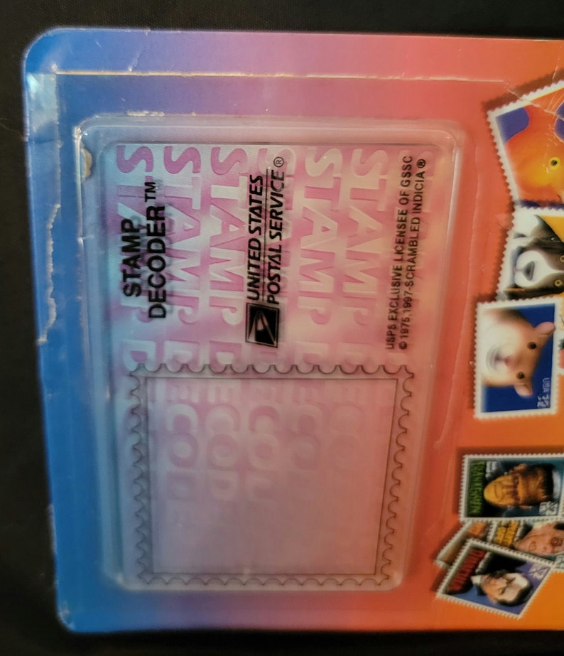 USPS Stamp Decoder ~ Stamp Decoder ~ RARE ~ Vintage Stamps - Etsy