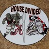 House Divided Alabama / Auburn Door Hanger FOOTBALL - Etsy