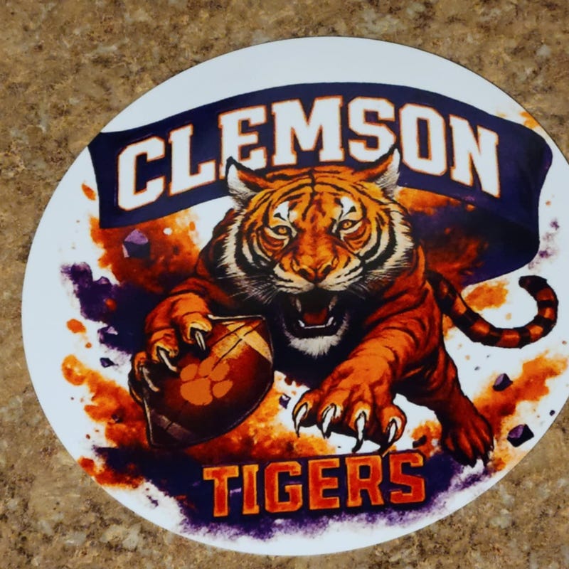 Clemson Sign - Etsy