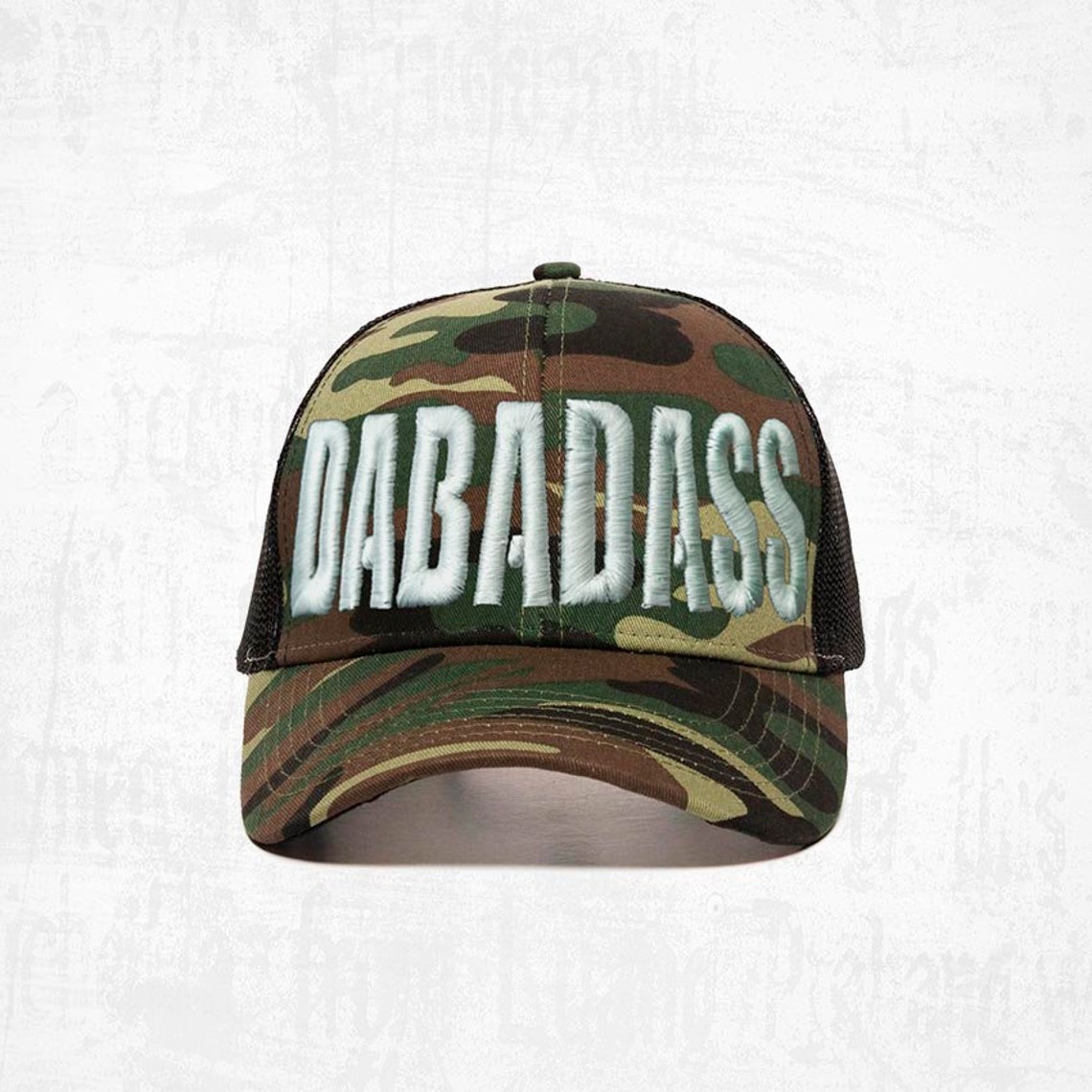 JD Harmeyer Dabadass Embroidered Hat the Stern Show - Etsy