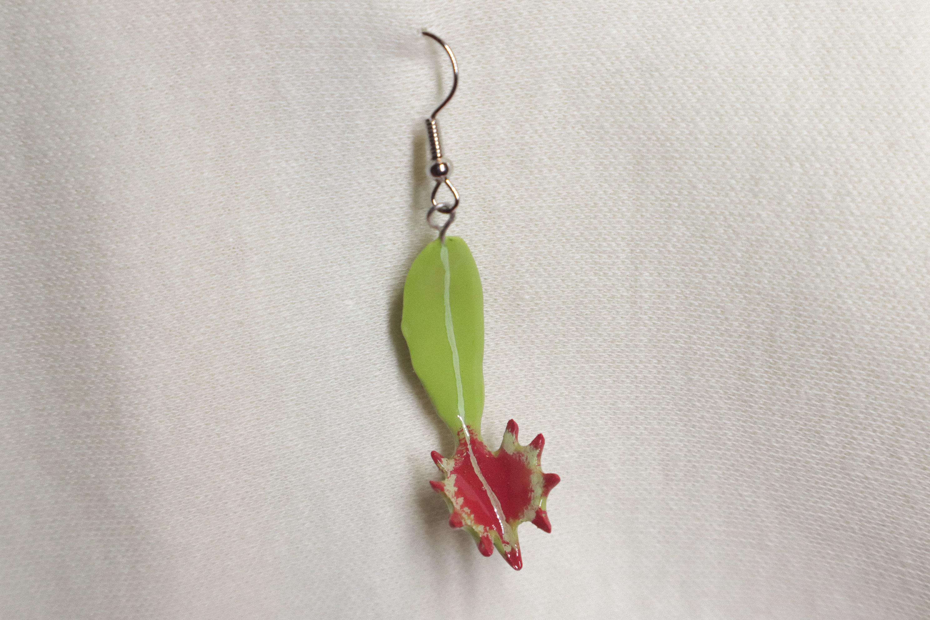 Venus Flytrap Earrings / Keychains - SOLD INDIVIDUALLY - Etsy