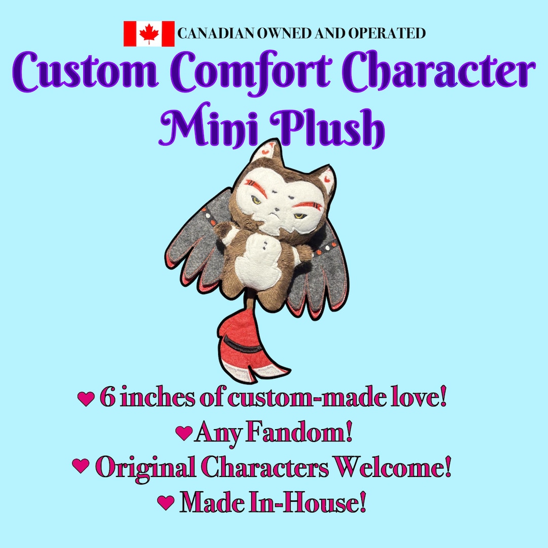 Comfort Character Mini Plush - Etsy Australia