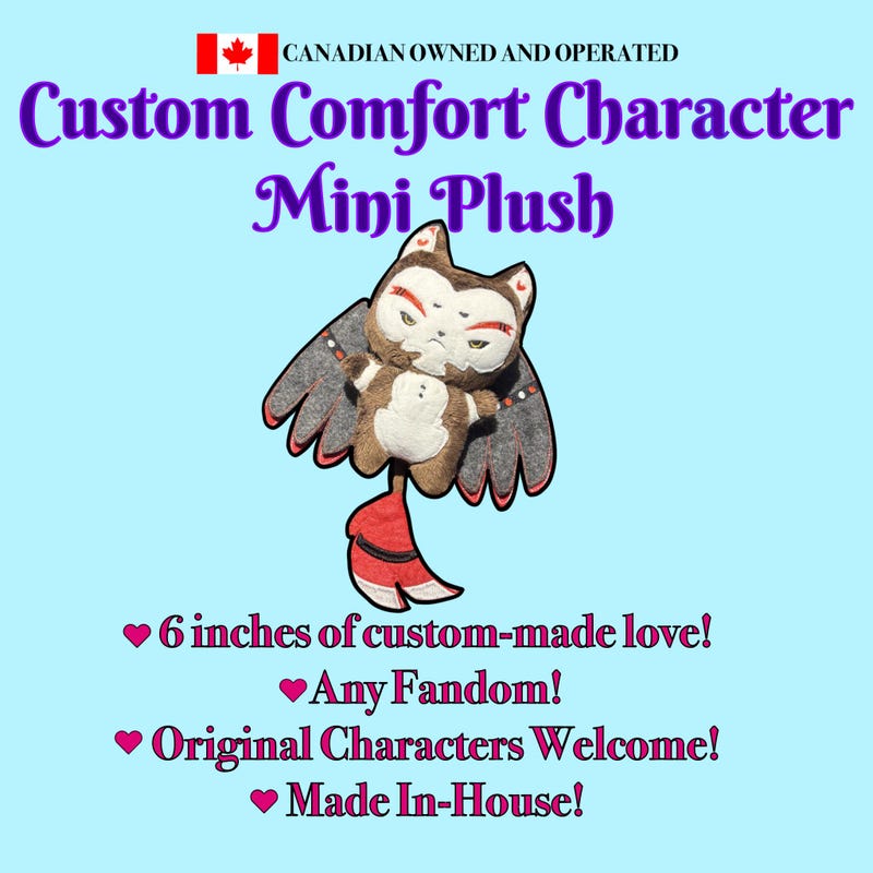 Spokeishere Plushie - Etsy Canada