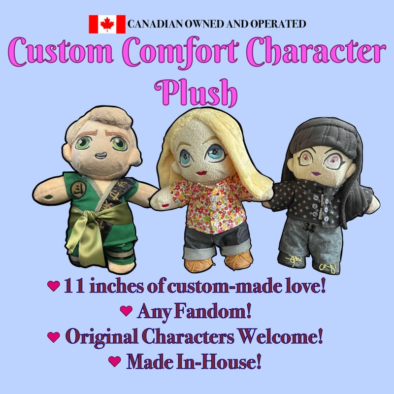 Custom Oc Plushie - Etsy