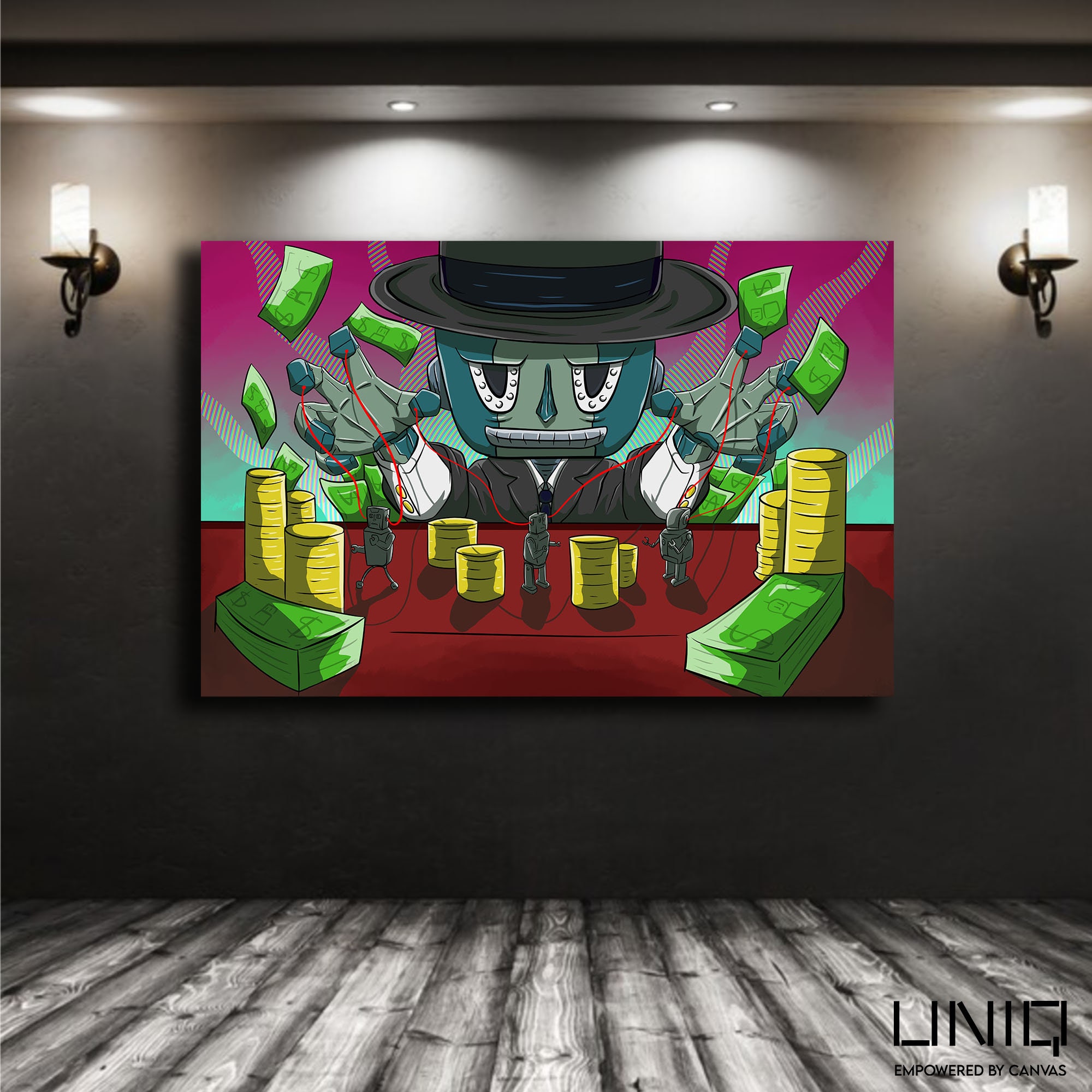 Don't Be Someone's Puppet Motivational Wall Canvas Art | Etsy