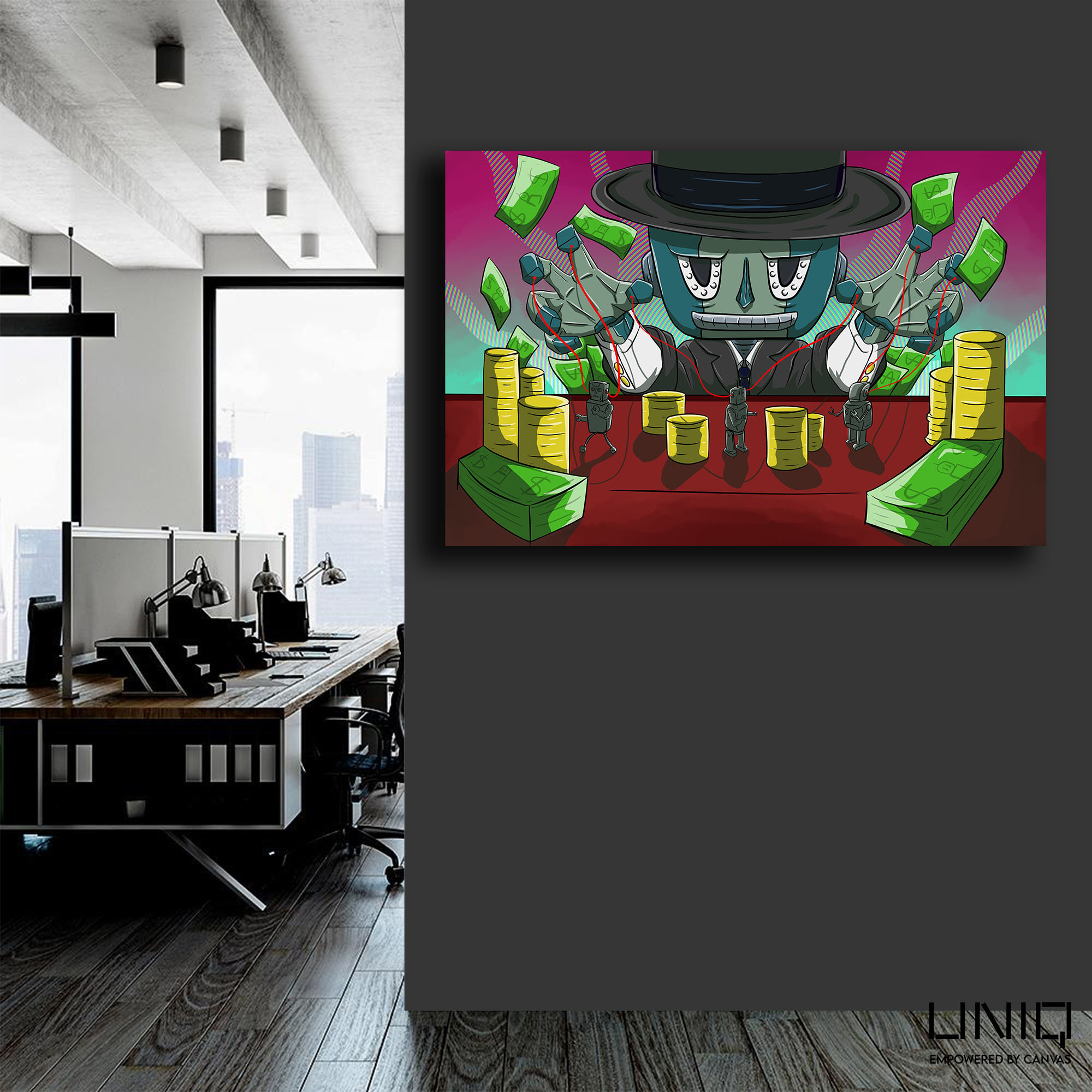 Don't Be Someone's Puppet Motivational Wall Canvas Art | Etsy