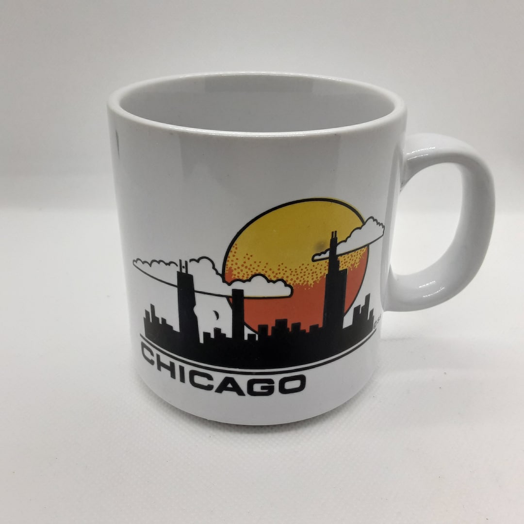 Vintage Chicago Mug - Etsy