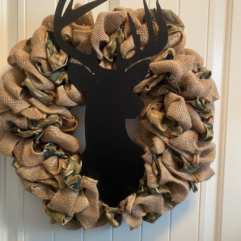 Camo Wreath - Etsy