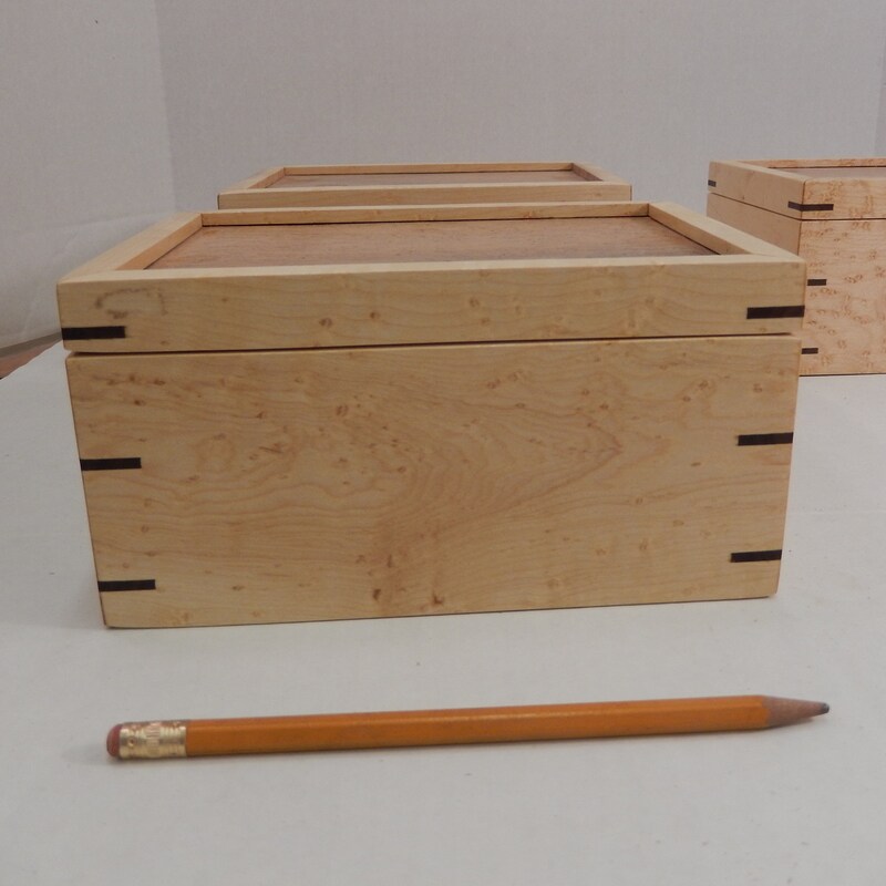 Maple Wood Box - Etsy UK