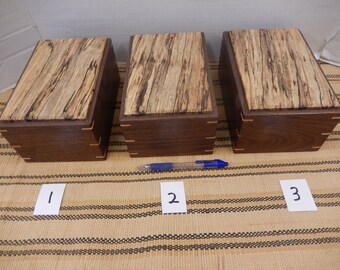 Spalted Maple Box - Etsy