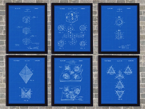 Dice Poster Art INSTANT Digital Download Printable 3 - Etsy