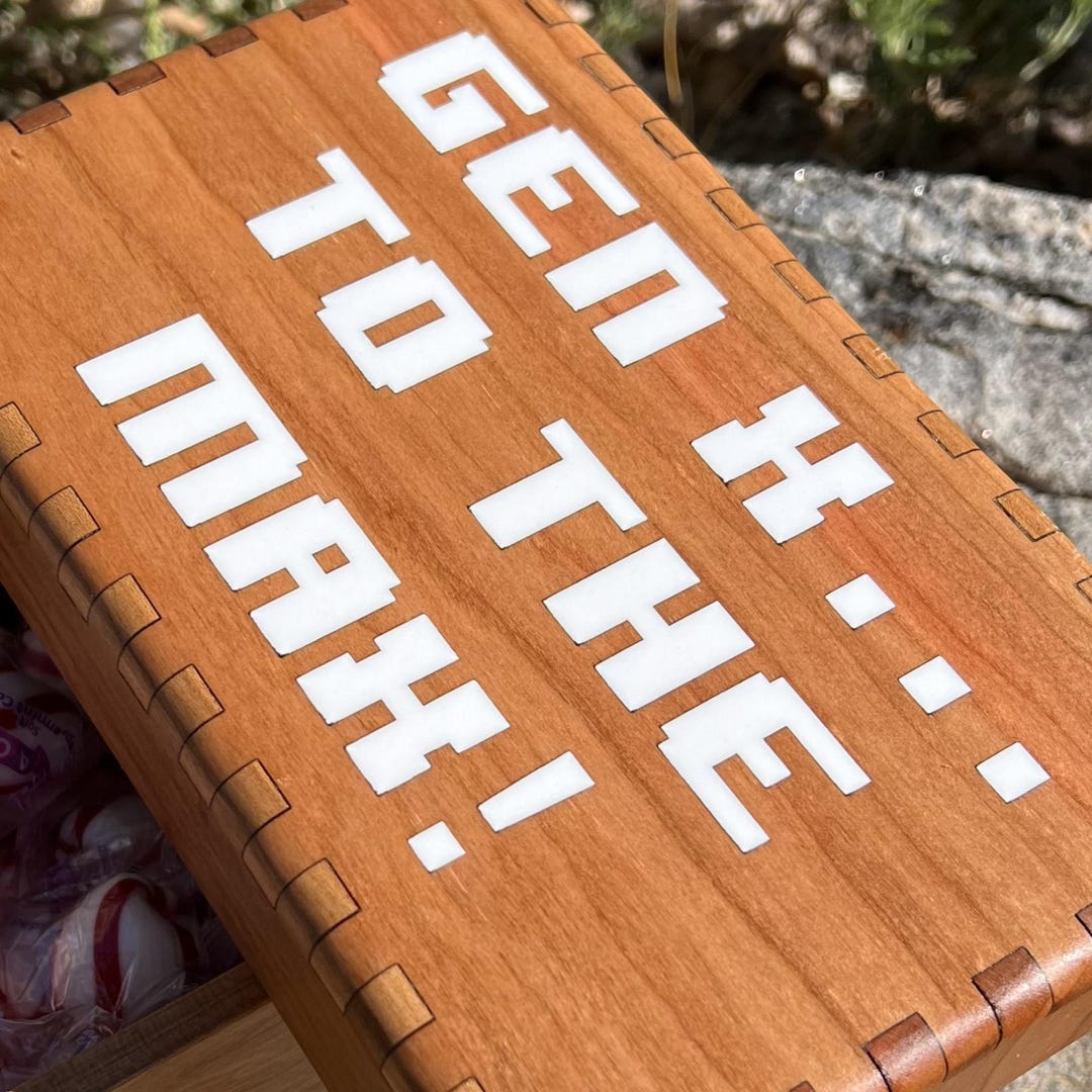 GEN-X Inspired Memory Box Handcrafted in Colorado Retro Keepsake Gift ...