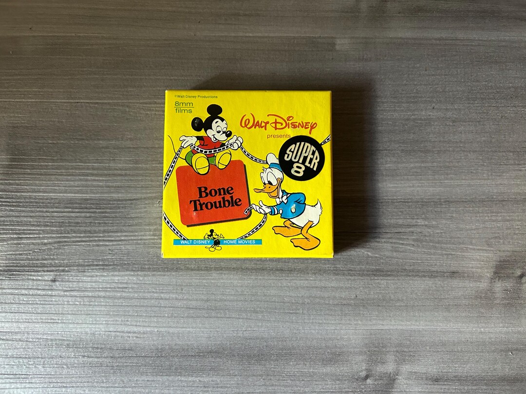 Vintage Walt Disney Super 8 Home Movies 8mm USA Film, Bone Trouble ...