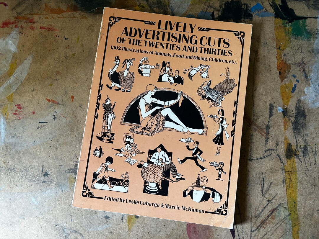 Lively Advertising Cuts of the Twenties and Thirties, Dover ...