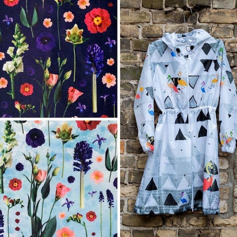 Monogrammed Rain Jacket - Etsy