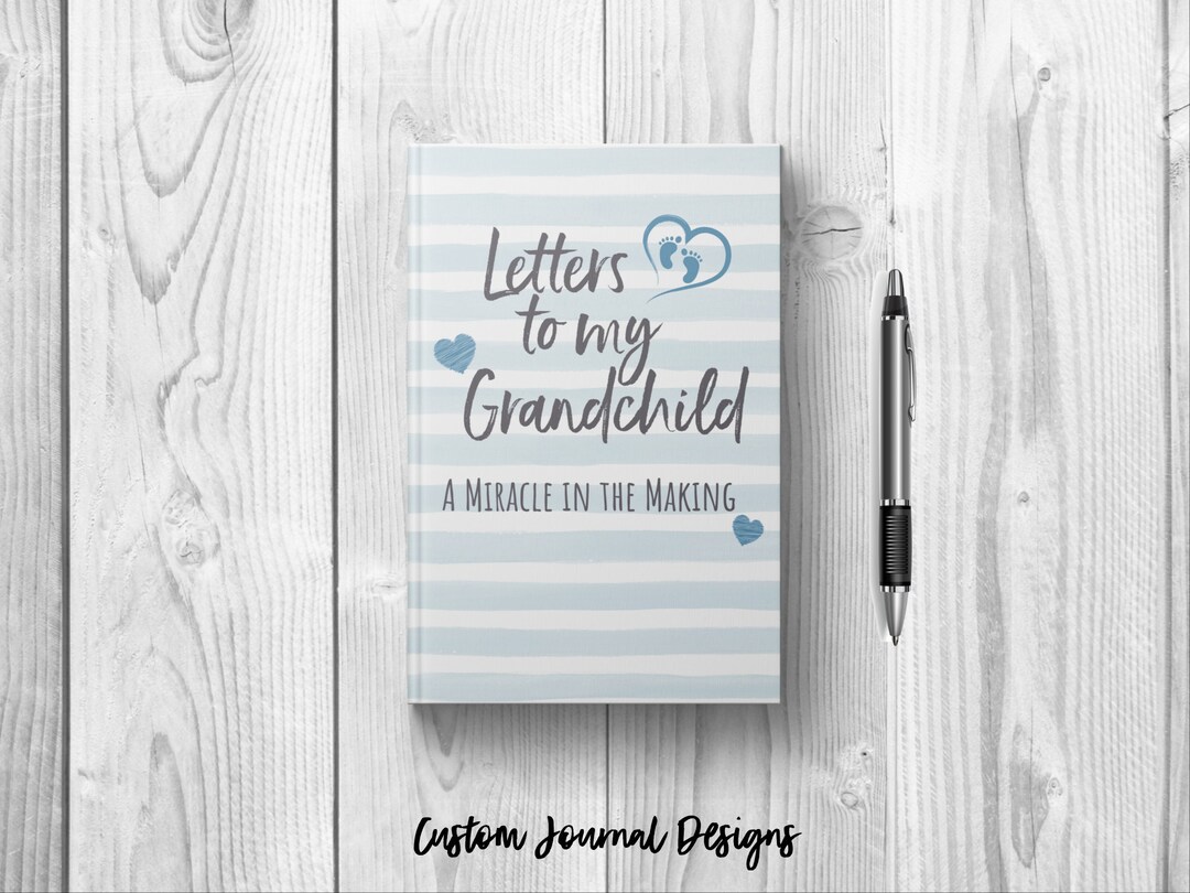 Letters to My Grandchild Baby Boy Journal Book. Writing - Etsy