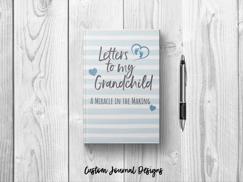 Letters to My Grandchild Baby Boy Journal Book. Writing | Etsy