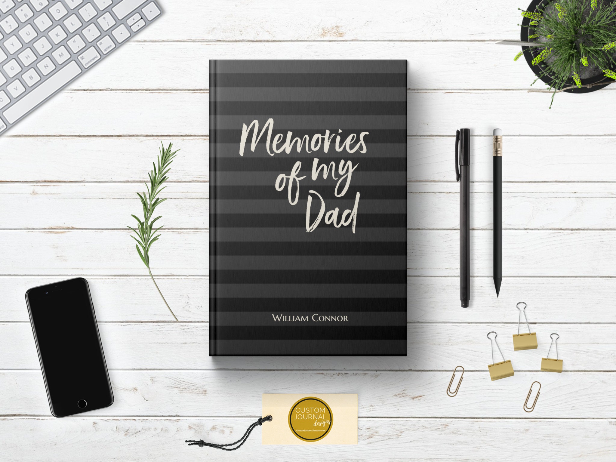 Personalized Memories of My Dad Journal. Loss of Father - Etsy Australia