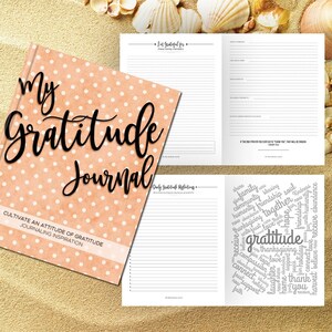 Gratitude Journal Writing Prompts Daily Guided Journal Book. Quotes ...