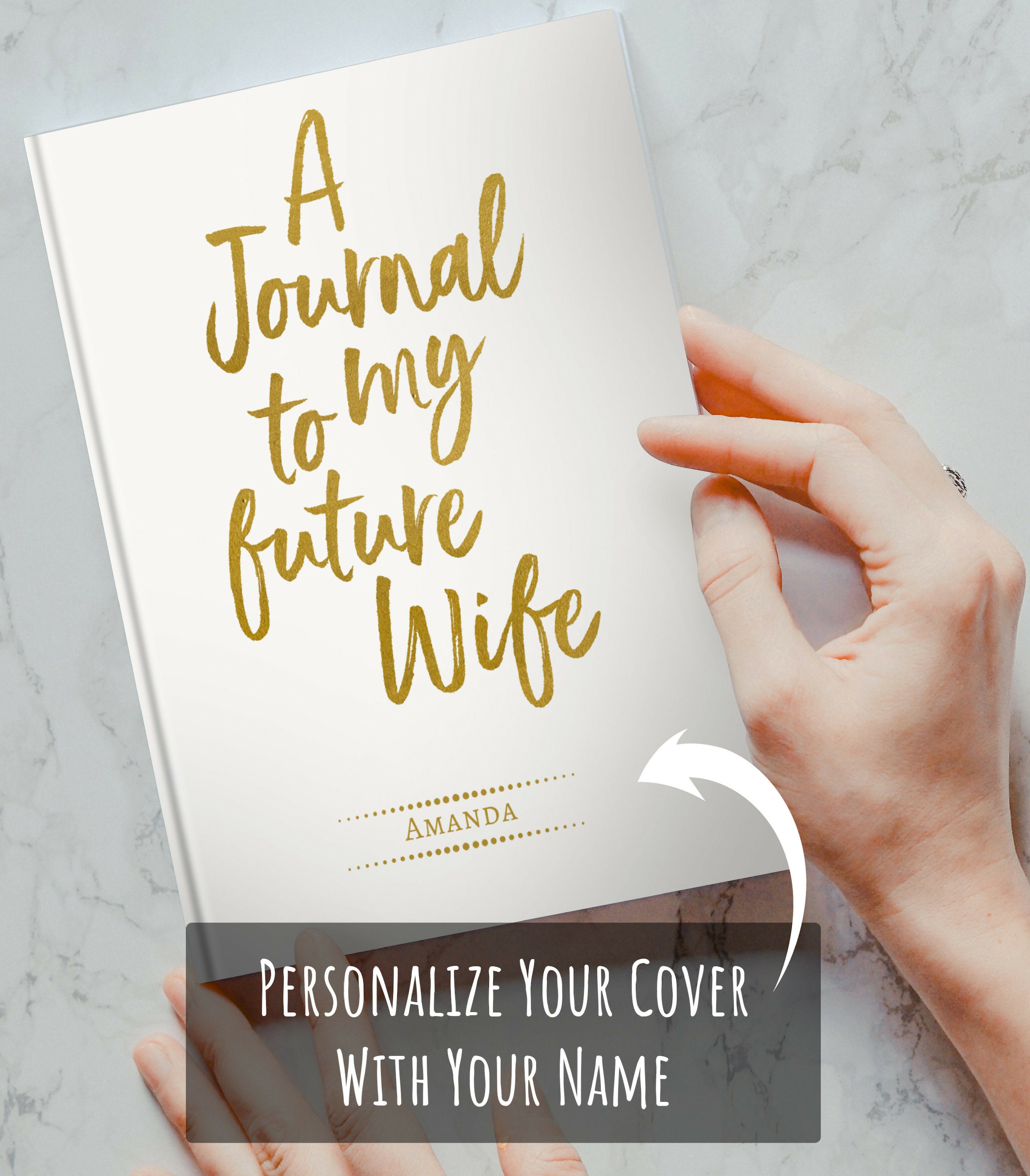 Journal to my Future Wife Personalized Custom Name Journal Book ...