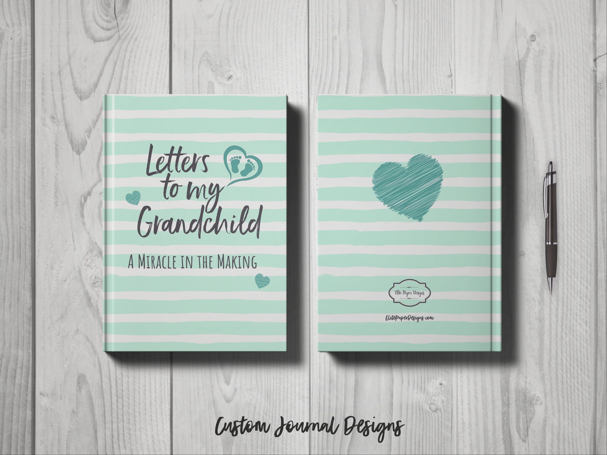 Letters to My Grandchild Unisex Baby Journal Book. Writing Journal ...