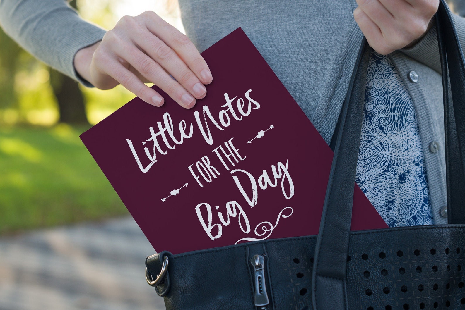 Little Notes for the Big Day Custom Journal. Personalized Wedding ...