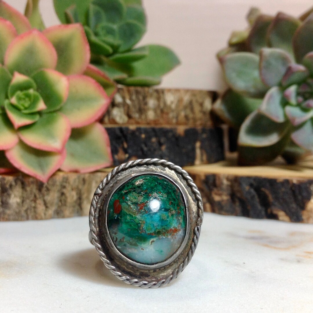 Tucson Bisbee Turquoise Ring - Etsy