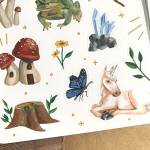 Enchanted Forest Sticker Sheet Bullet Journal Stickers, Planner ...